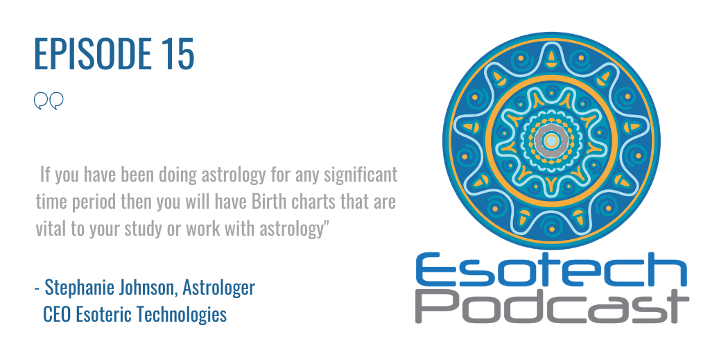 15: Solar Fire and Saving Charts - Esoteric Technologies